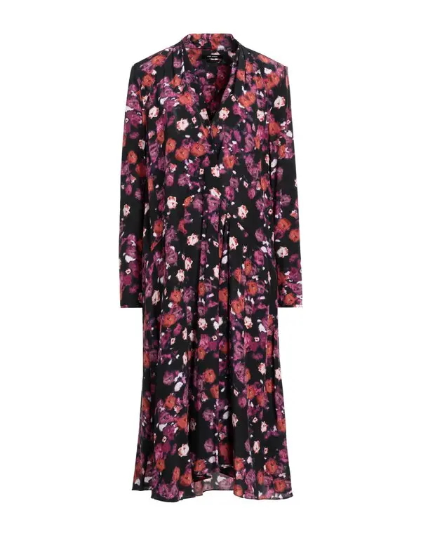 Isabel Marant Étoile Midi Dress Silk Chiffon Floral Design