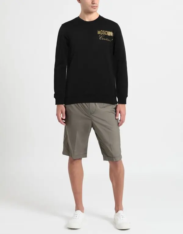 Moschino Cotton Sweatshirt - Black