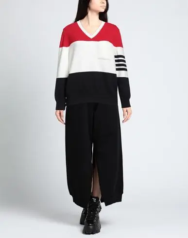 Thom Browne Knitted V-neck Sweater