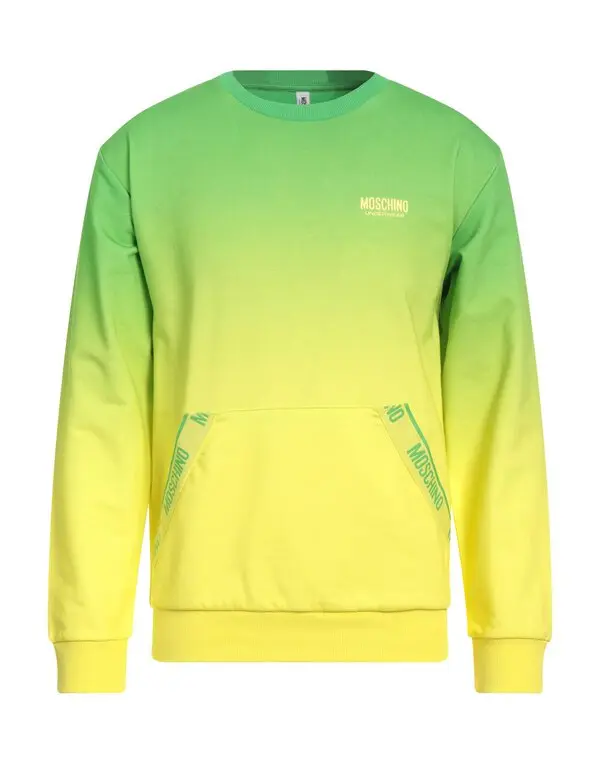 Moschino Sweatshirt In Cotton And Elastane - Green
