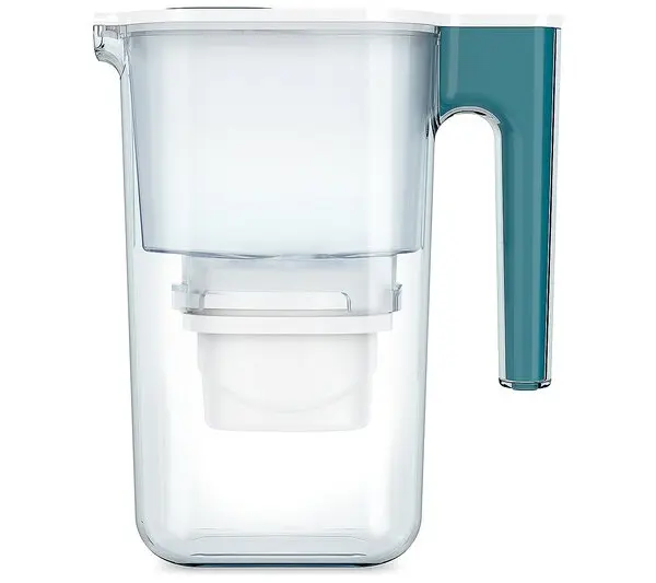 AQUA OPTIMA Perfect Pour 6 Cup Water Filter Pitcher 6 Eps - One-color