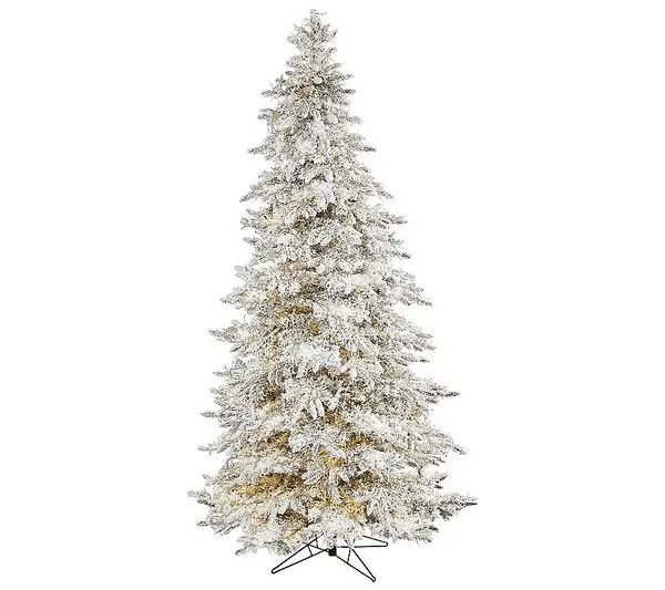NEARLY NATURAL 9' Grand Northern Rocky Fir Tree 8208 Lights - One-color