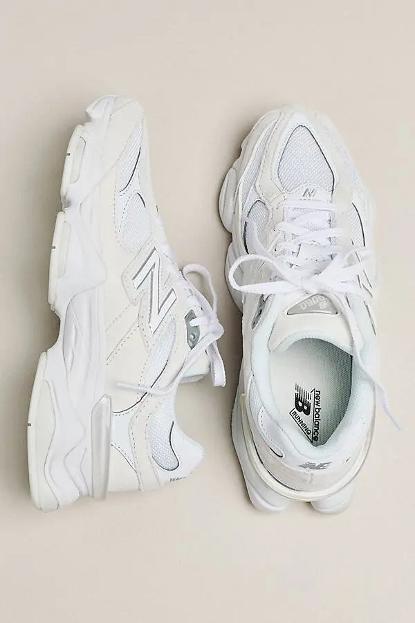 NEW BALANCE 9060 Athletic Sneakers - Reflection / White