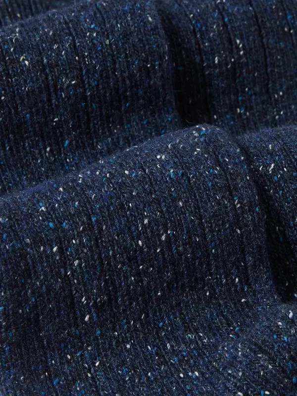 Norse Projects Bjarki Neps Ribbed-knit Socks
