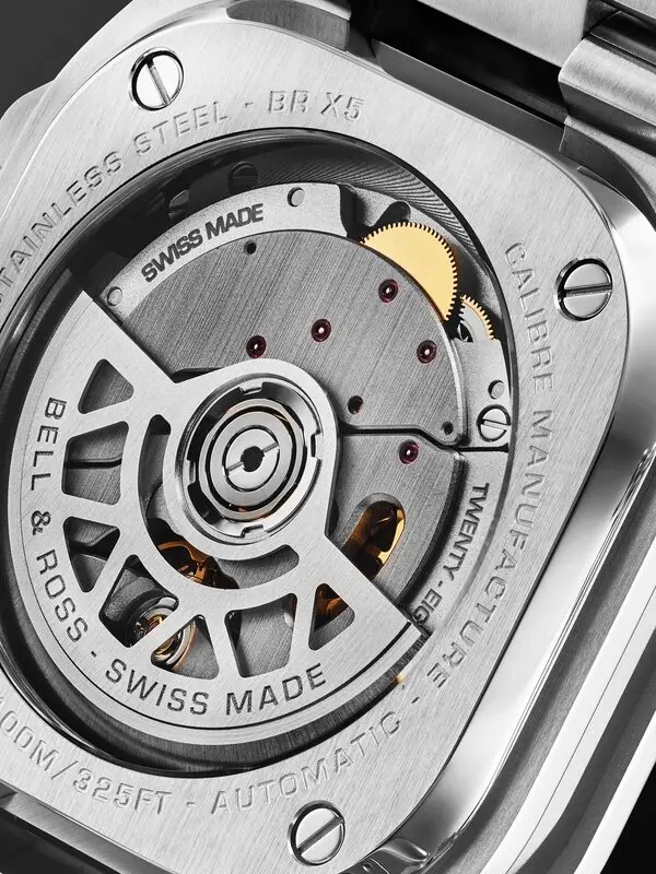 BELL & ROSS Br-x5 Automatic Chronometer 41mm Steel Watch - Blue