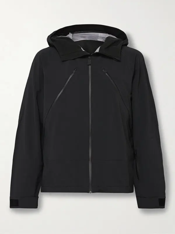 Aztech Mountain Hayden Hooded Ski Jacket - Black