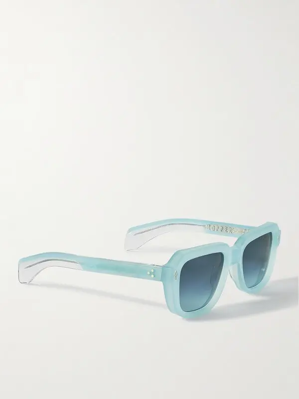 JACQUES MARIE MAGE Taos Square-frame Sunglasses - Blue