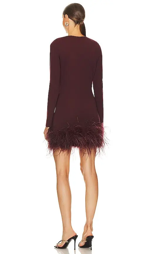 LAMARQUE Bahira Mini Dress - Mahogany
