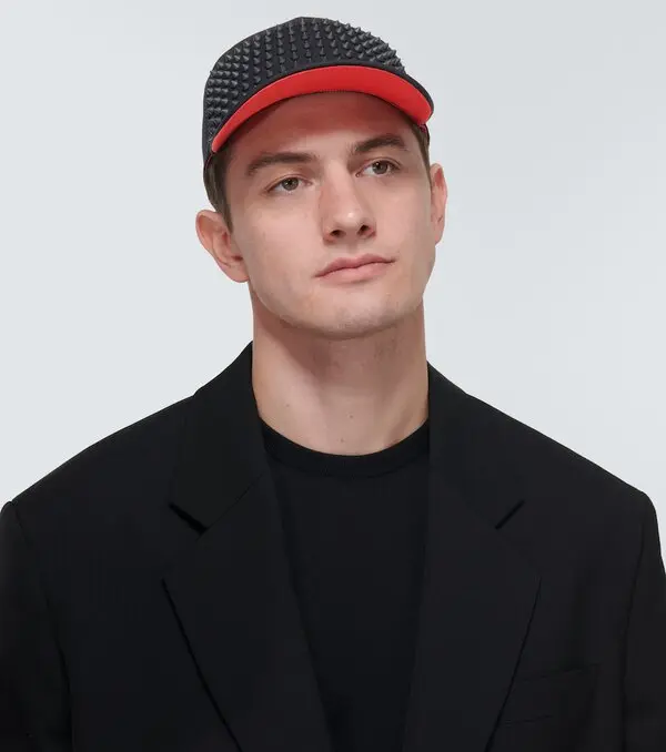 CHRISTIAN LOUBOUTIN Enky Spikes Baseball Cap