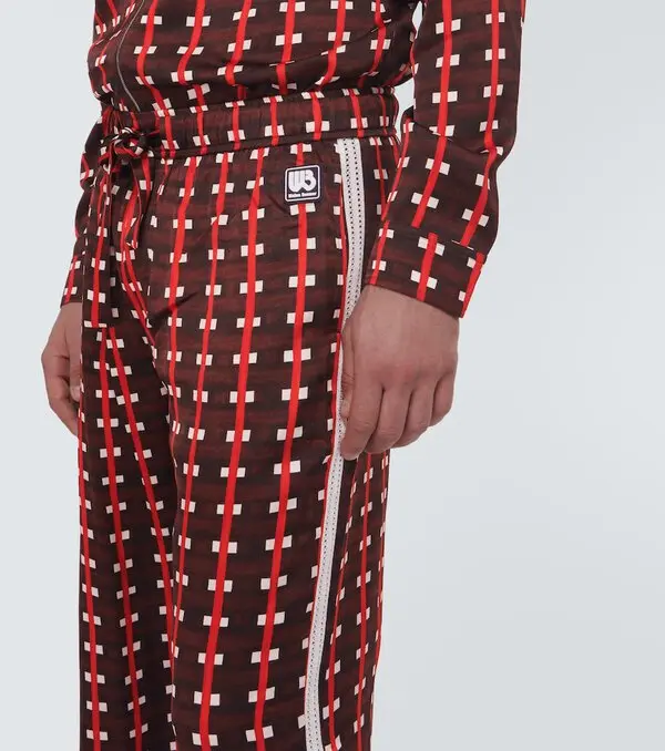 WALES BONNER X Lubaina Himid Checked Pants