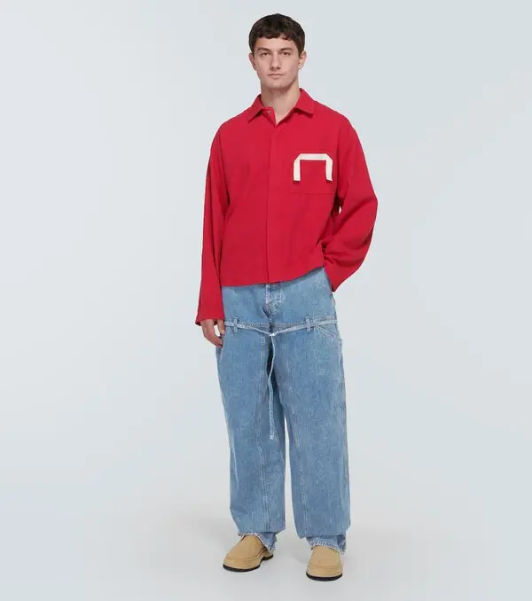 Jacquemus Le De Nîmes Wide-leg Jeans