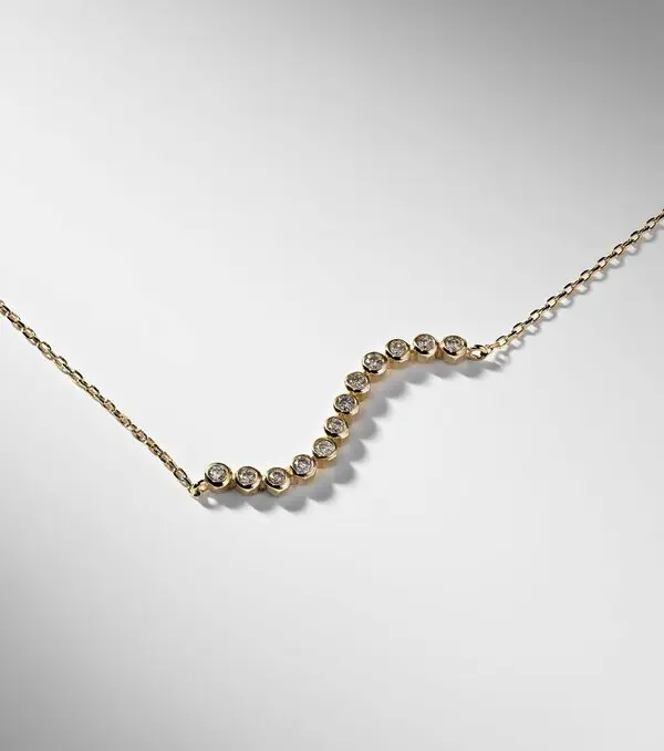Mateo 14kt Wave Bracelet With Diamonds