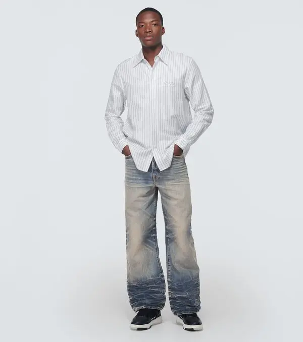 Amiri Baggy Wide-leg Jeans
