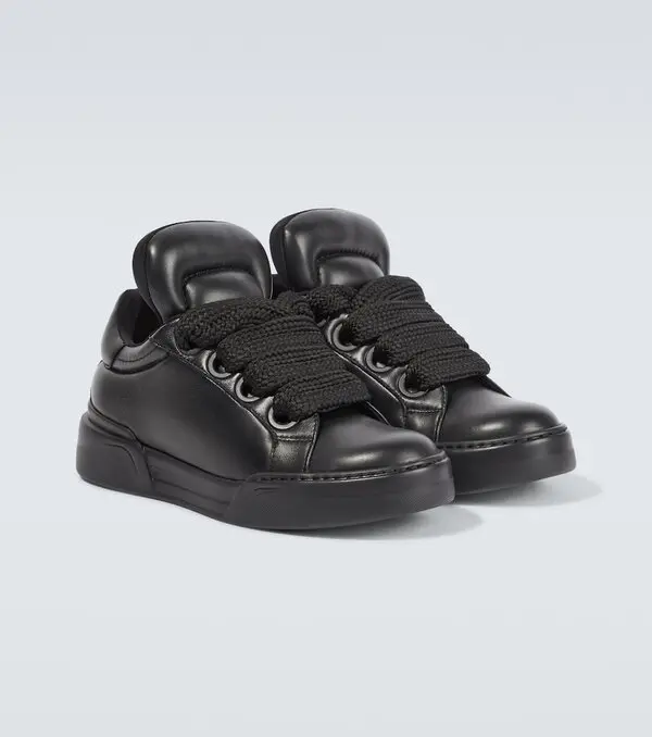 Dolce & Gabbana Mega Skate Leather Sneakers
