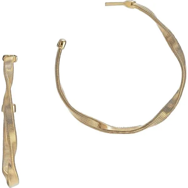 Marco Bicego Marrakech Small Hoop Earrings - 18k Yellow Gold