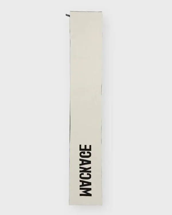 Mackage Apos;s Reversible Logo Scarf - Black