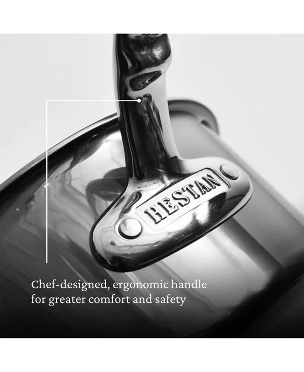 HESTAN Nanobond Molecular Titanium 2-quart Saucepan With Lid