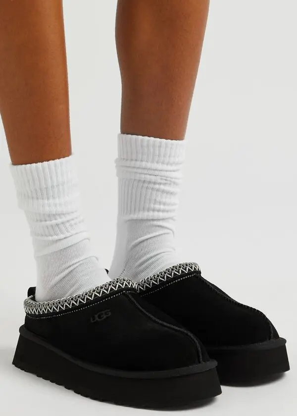 UGG Tazz Platform Mules - Black