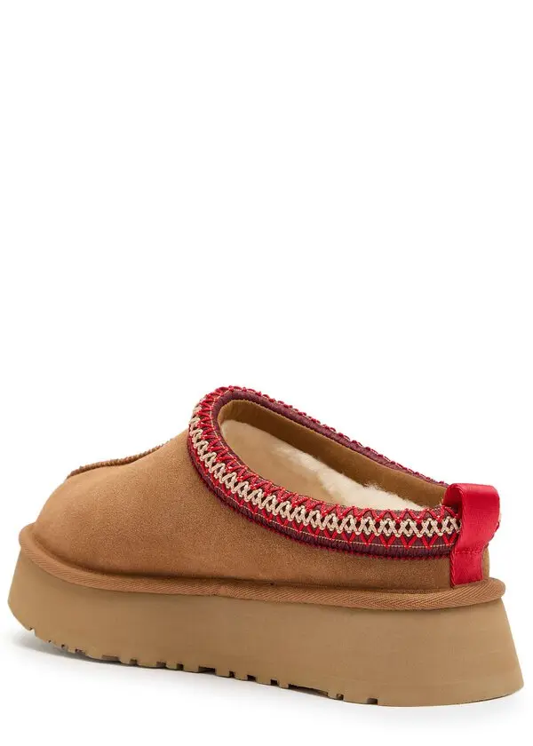 UGG Tazz Platform Mules - Tan