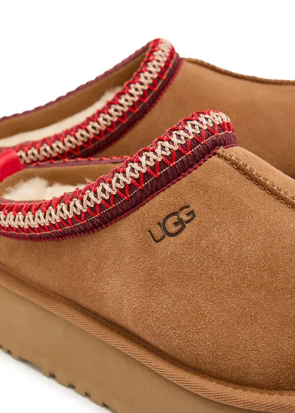 UGG Tazz Platform Mules - Tan