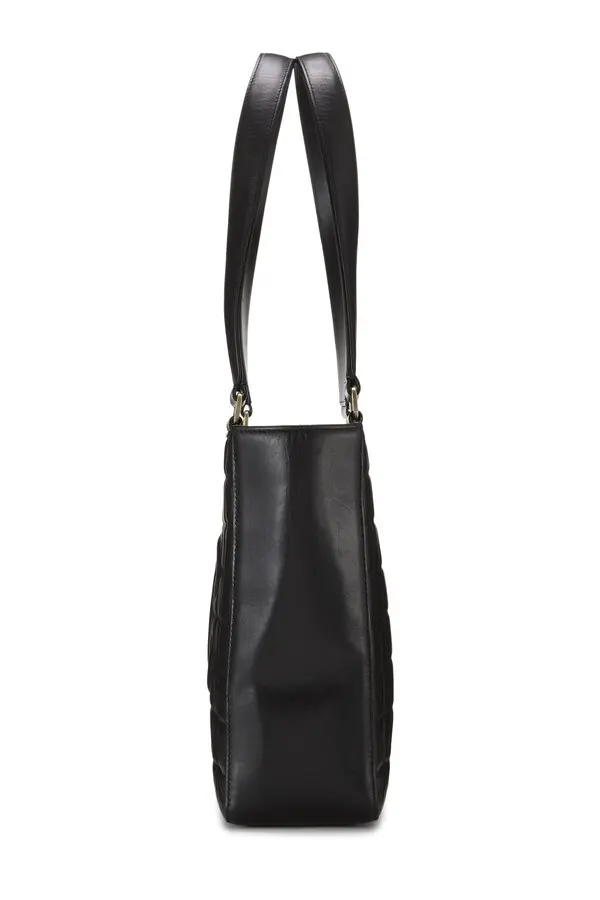 Chanel Quilted Lambskin Chocolate Bar Tote