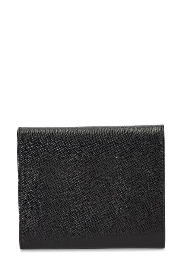 Prada Saffiano Compact Wallet