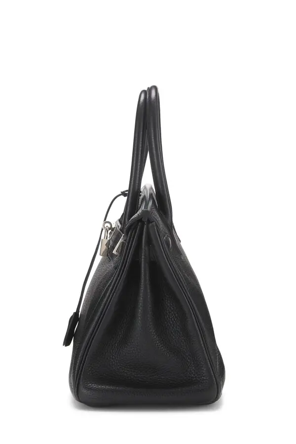 Hermès Clemence Birkin 30 - Black