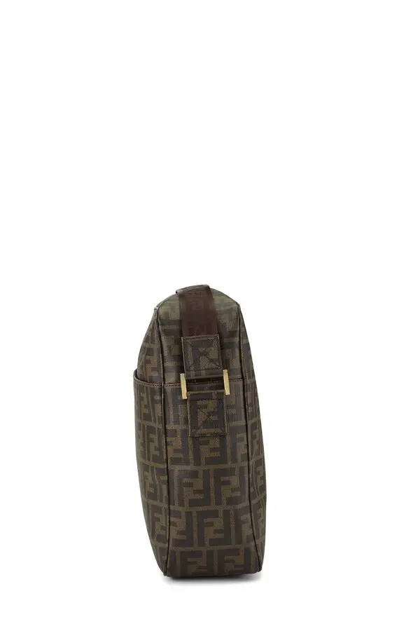Fendi Zucca Coated Canvas Messenger Bag
