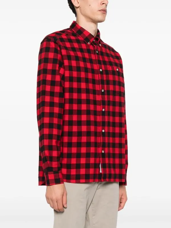 Woolrich Traditional Plaid-check Flannel Shirt