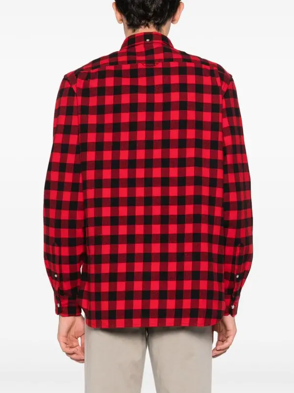 Woolrich Traditional Plaid-check Flannel Shirt