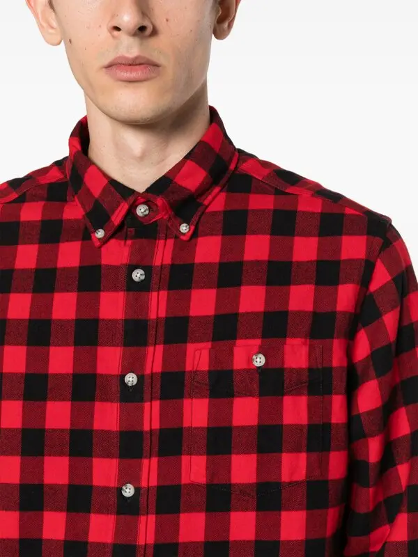 Woolrich Traditional Plaid-check Flannel Shirt