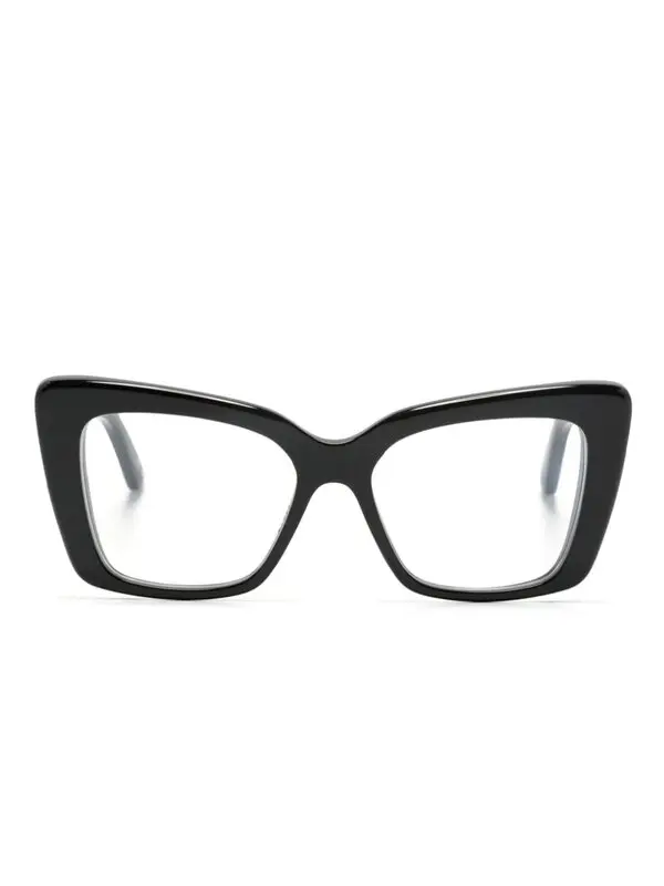 Balenciaga Butterfly-frame Glasses - Black