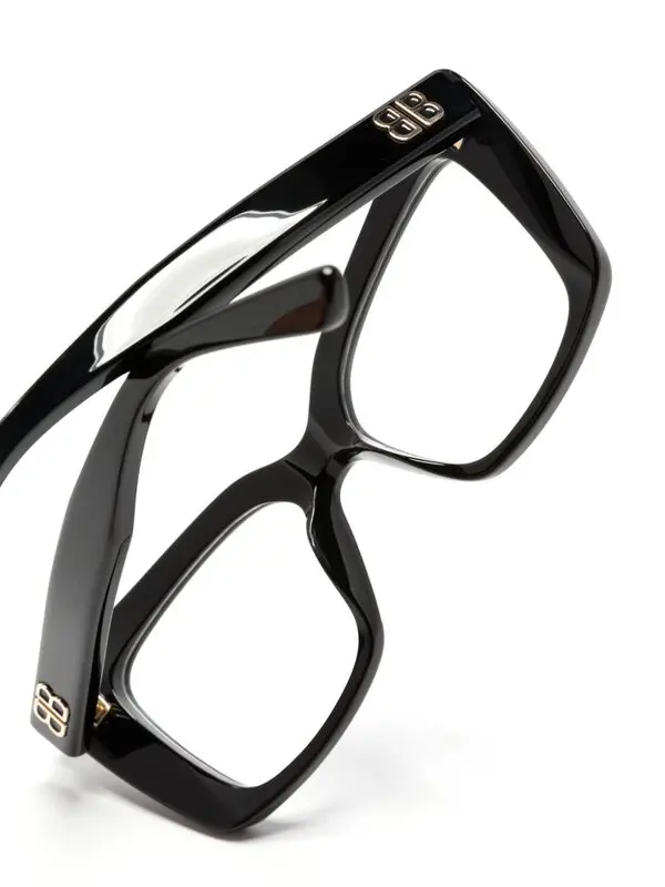 Balenciaga Butterfly-frame Glasses - Black
