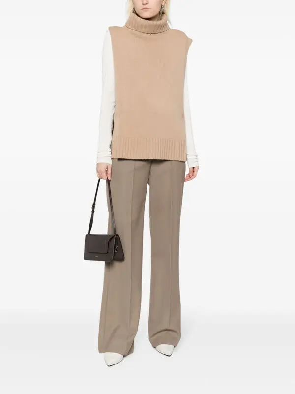 Vince Roll-neck Sleeveless Jumper
