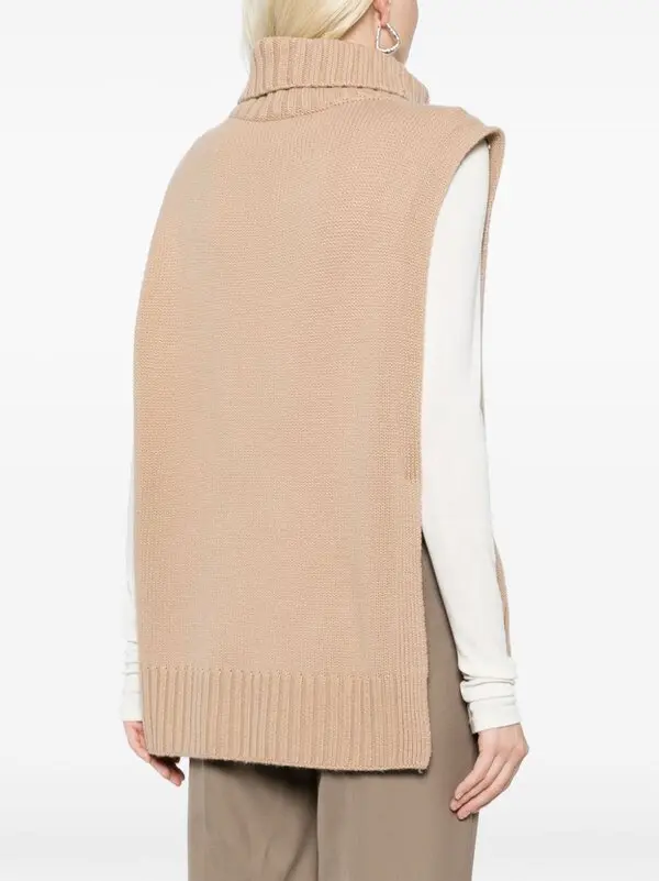 Vince Roll-neck Sleeveless Jumper