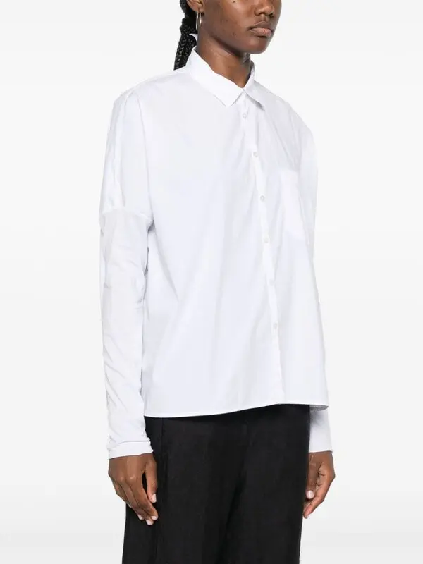 Kristensen Du Nord Long-sleeve Stretch-cotton Shirt