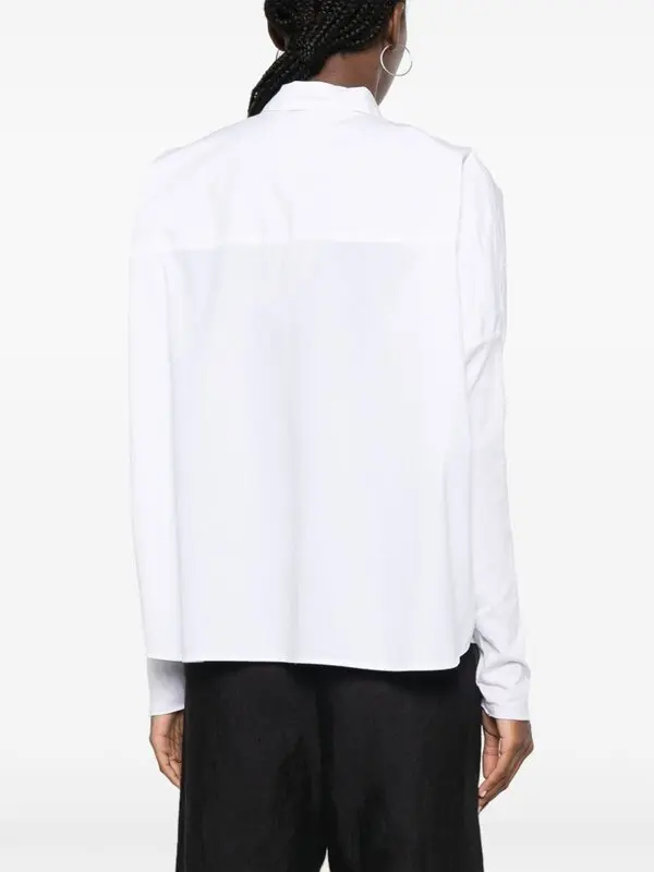 Kristensen Du Nord Long-sleeve Stretch-cotton Shirt