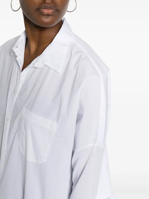Kristensen Du Nord Long-sleeve Stretch-cotton Shirt
