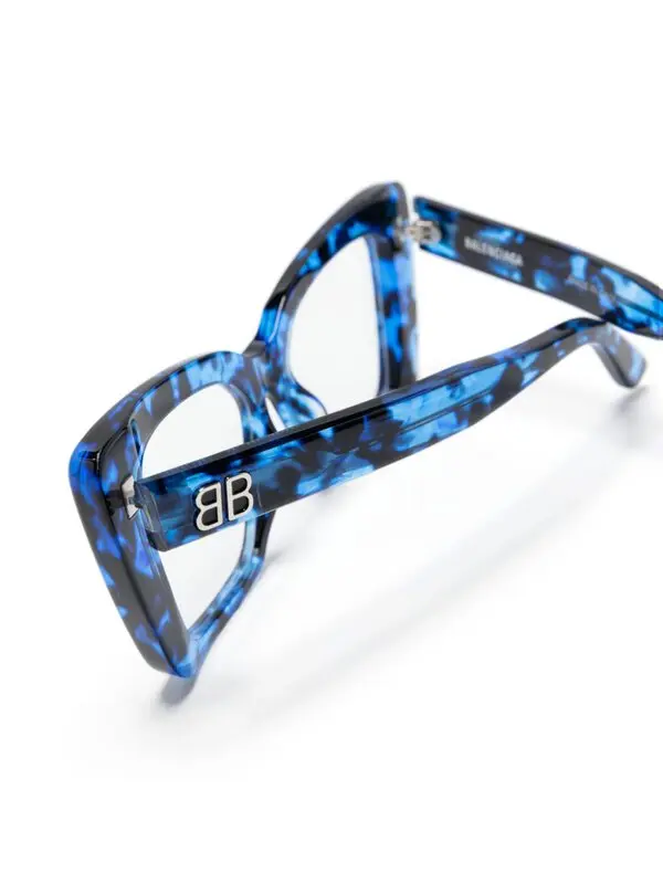 Balenciaga Cat-eye Glasses - Blue