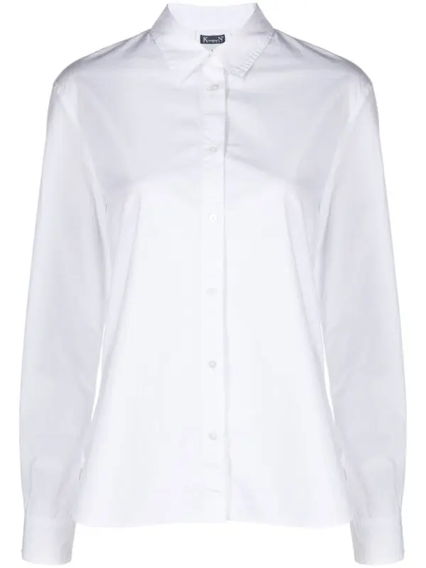Kristensen Du Nord Stretch-cotton Poplin Shirt