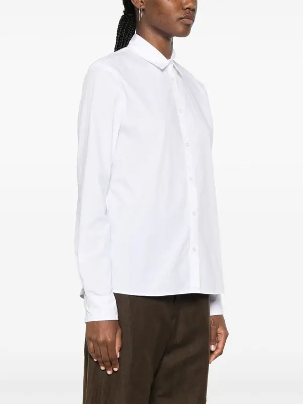 Kristensen Du Nord Stretch-cotton Poplin Shirt