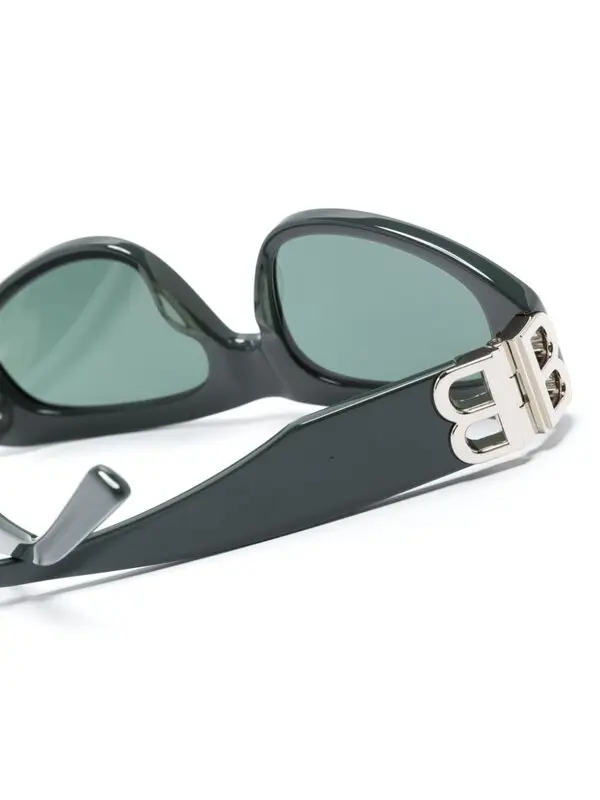 Balenciaga Dynasty D-frame Sunglasses - Green