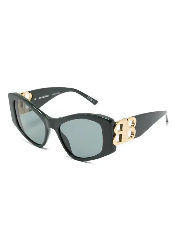 Balenciaga Dynasty Xl D-frame Sunglasses - Green