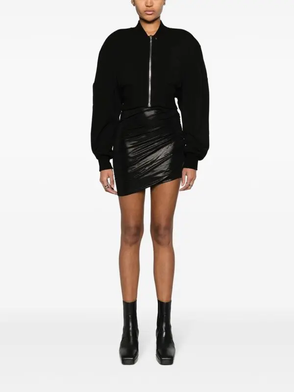 Rick Owens Draped Miniskirt