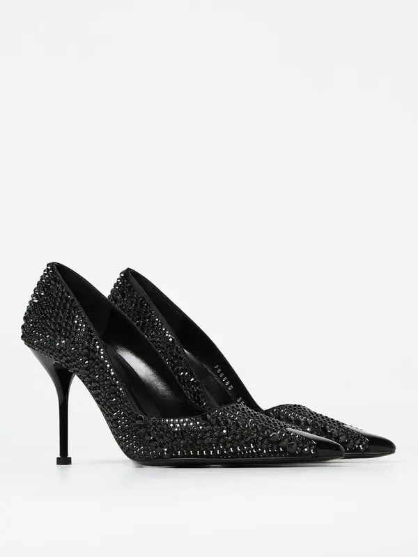 Alexander McQueen Embellished Leather Pumps