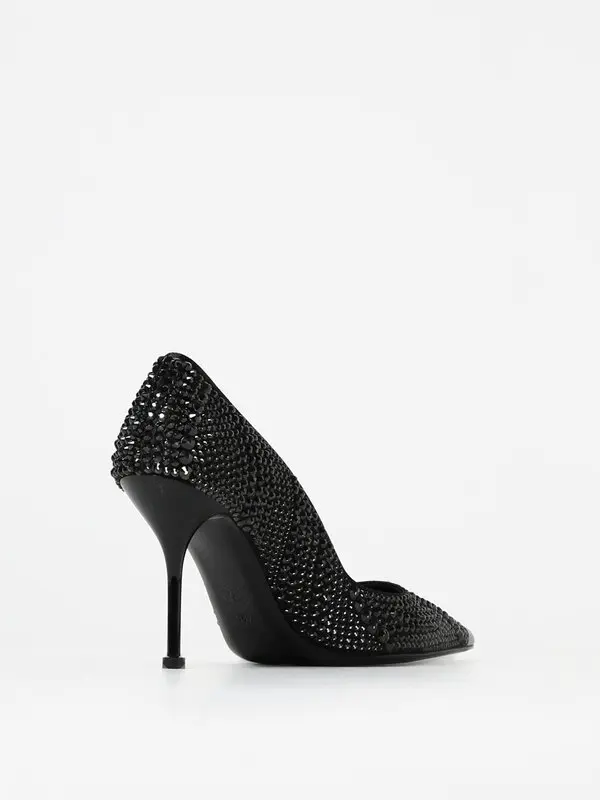 Alexander McQueen Embellished Leather Pumps