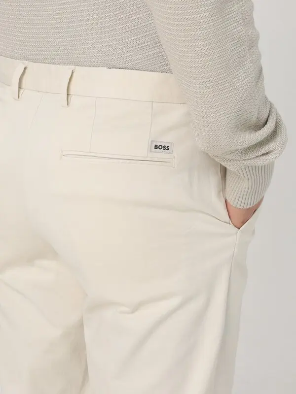 BOSS Tailored Trousers - White