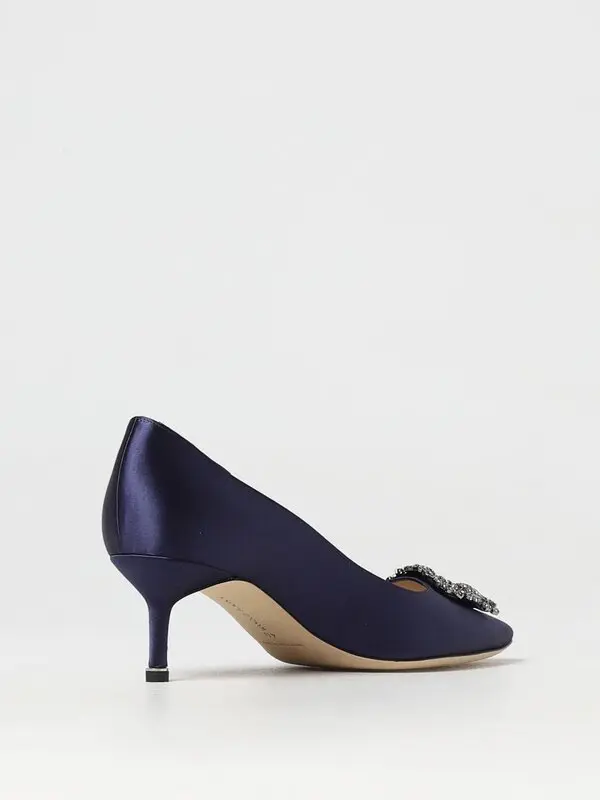 Manolo Blahnik Embellished Pointed Toe Pumps