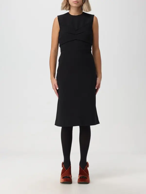 Sportmax Sleeveless Stretch Dress - Black