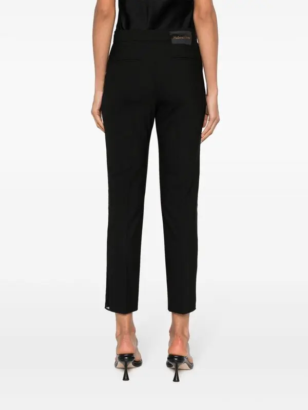 MAISON CLOSE Lace Stripe Tailored Trousers